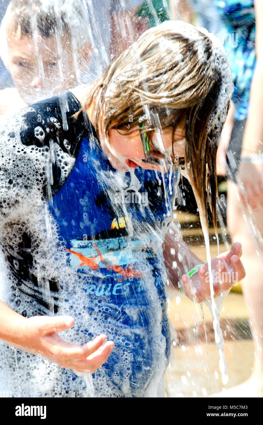 Wet child dripping hi-res stock photography and images - Alamy