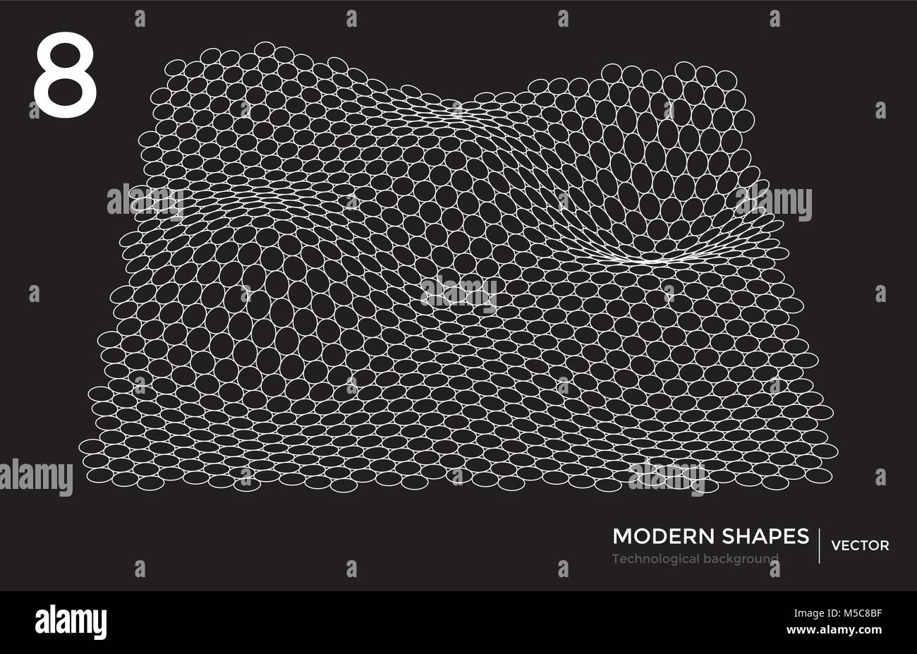 vector modern shape technological background Stock Vector Image & Art ...