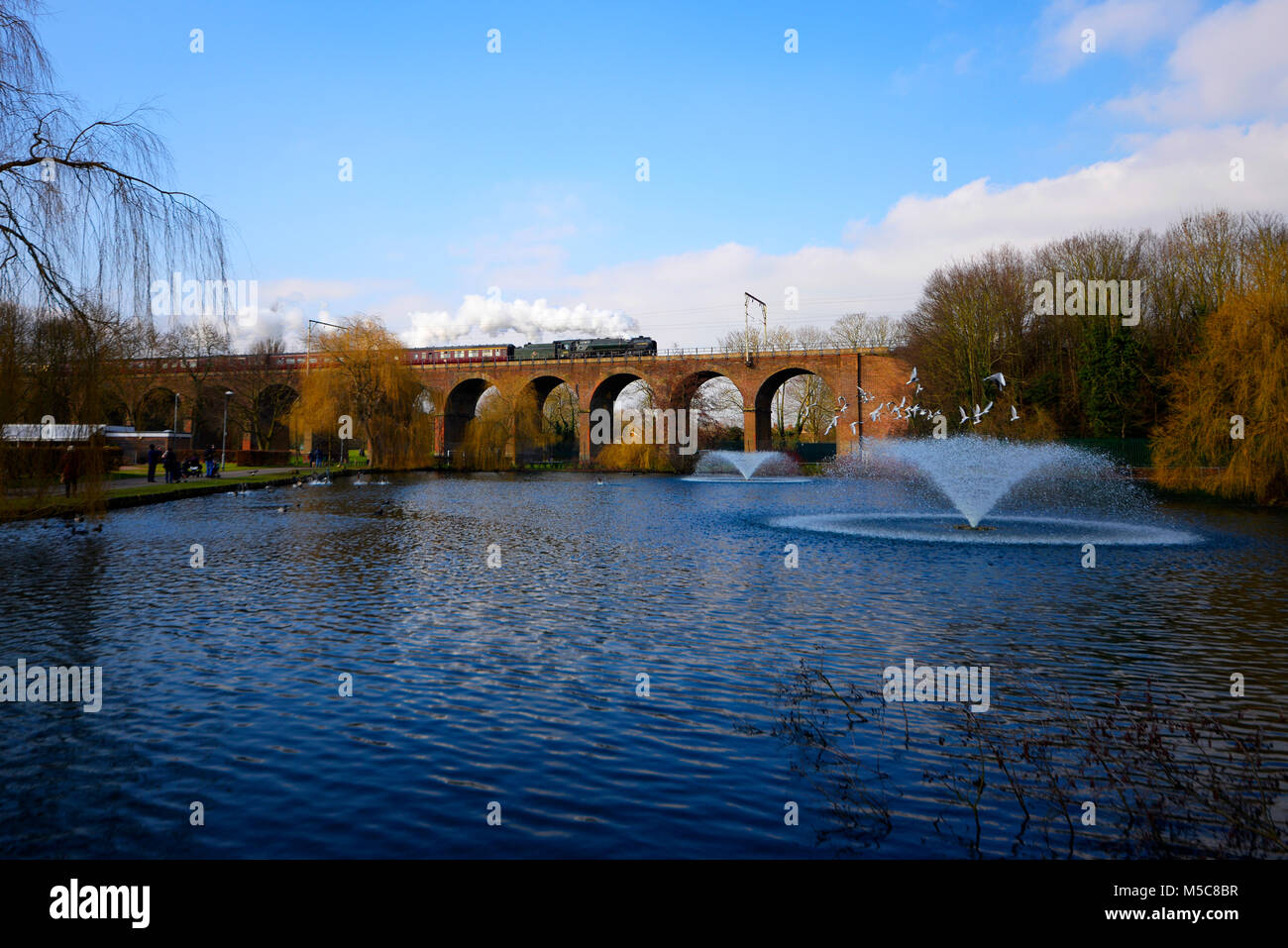 Britannia class British Railways steam locomotive 70013 ‘Oliver ...