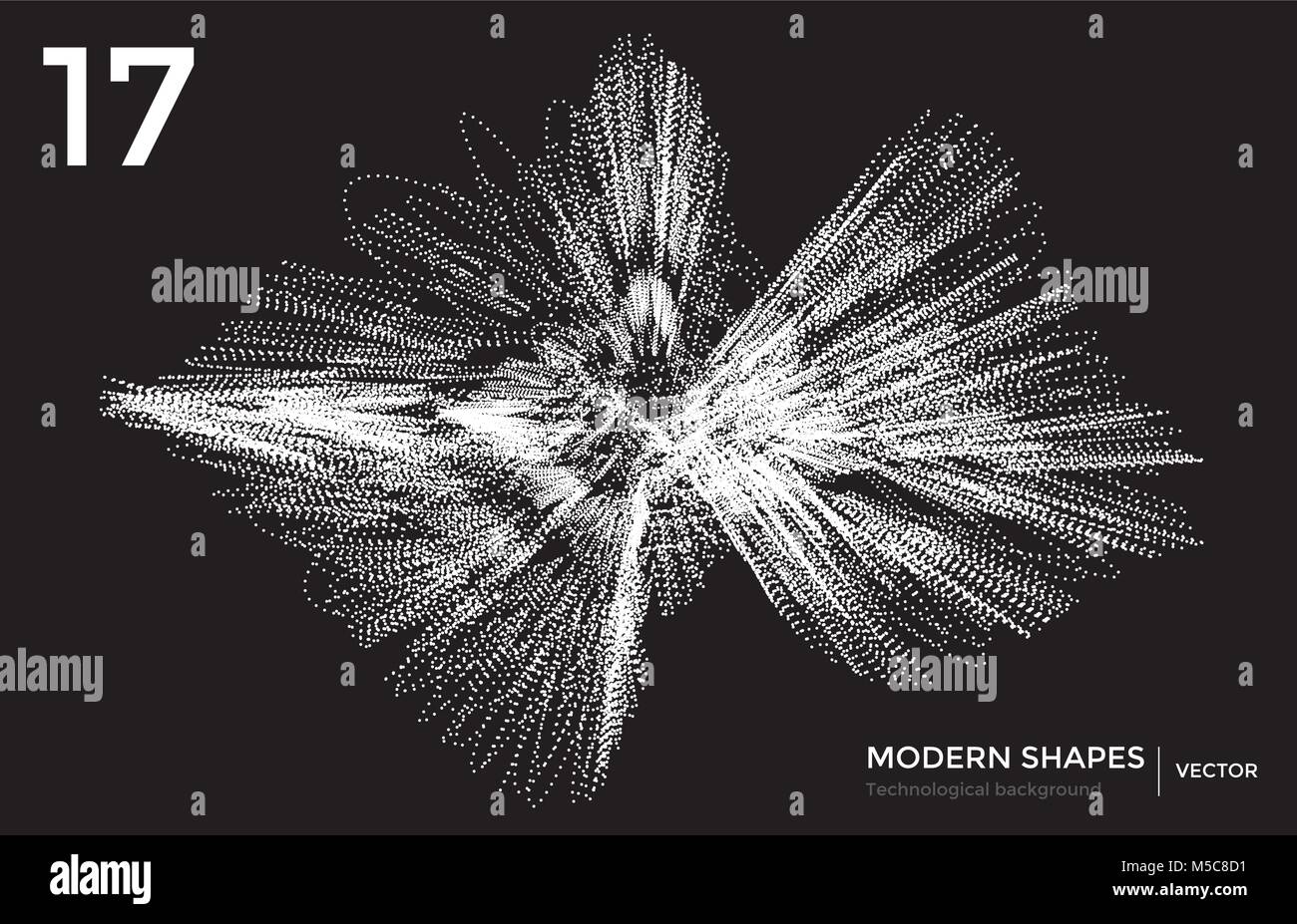 Vector modern shape technological background Stock Vector Image & Art ...