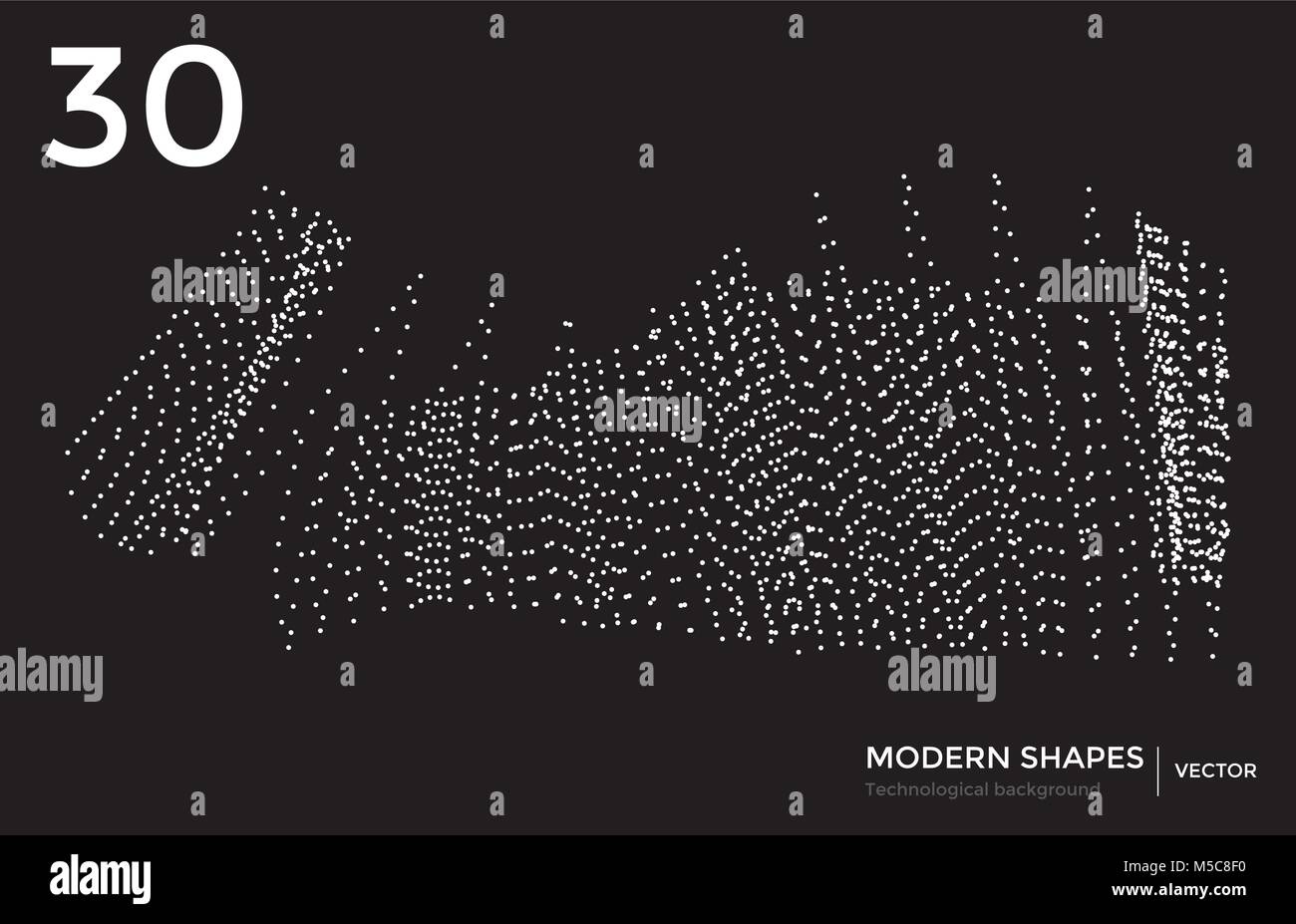 Vector modern shape technological background Stock Vector Image & Art ...