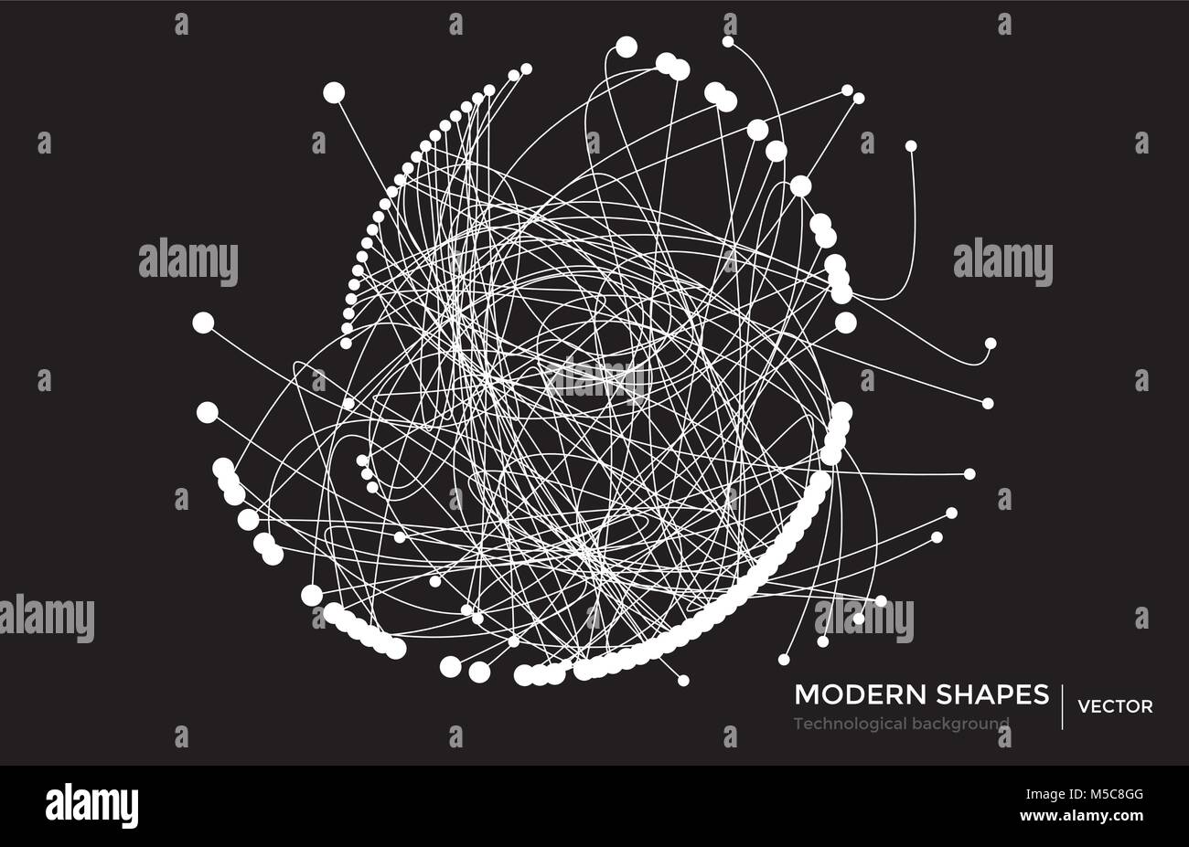 Vector abstract circuit networking blockchain concept Stock Vector Image & Art - Alamy
