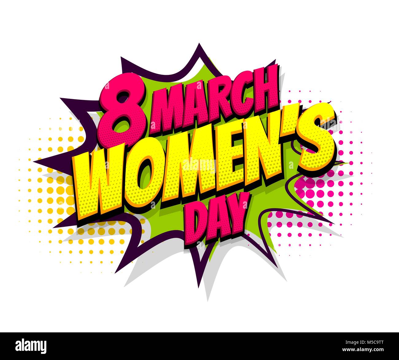 Women label female power Stock Vector Images - Alamy