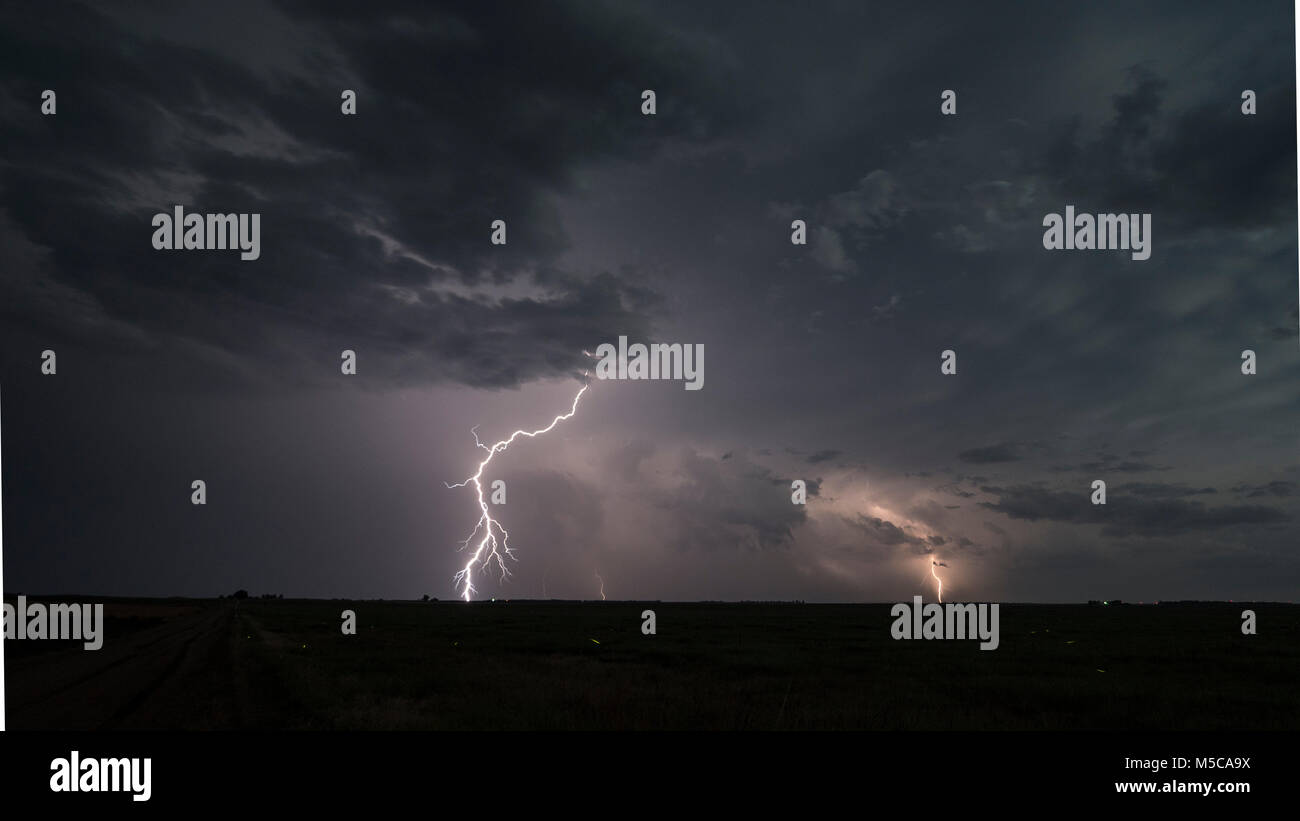 Lightning Striking High Resolution Stock Photography and Images - Alamy