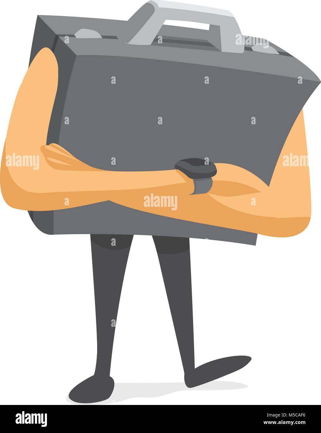 Nervously Waiting Cartoon