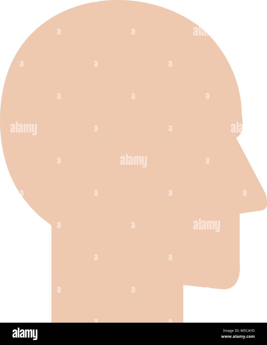 head profile human icon Stock Vector Image & Art - Alamy