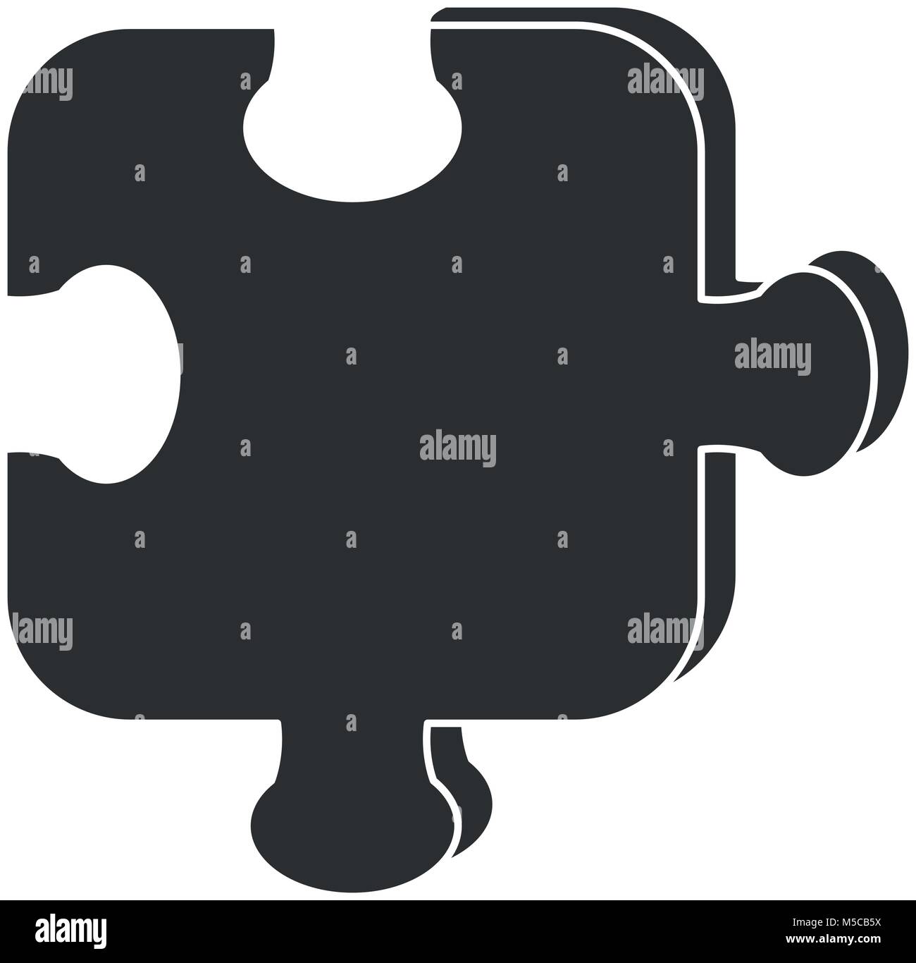 puzzle game piece icon Stock Vector Image & Art - Alamy