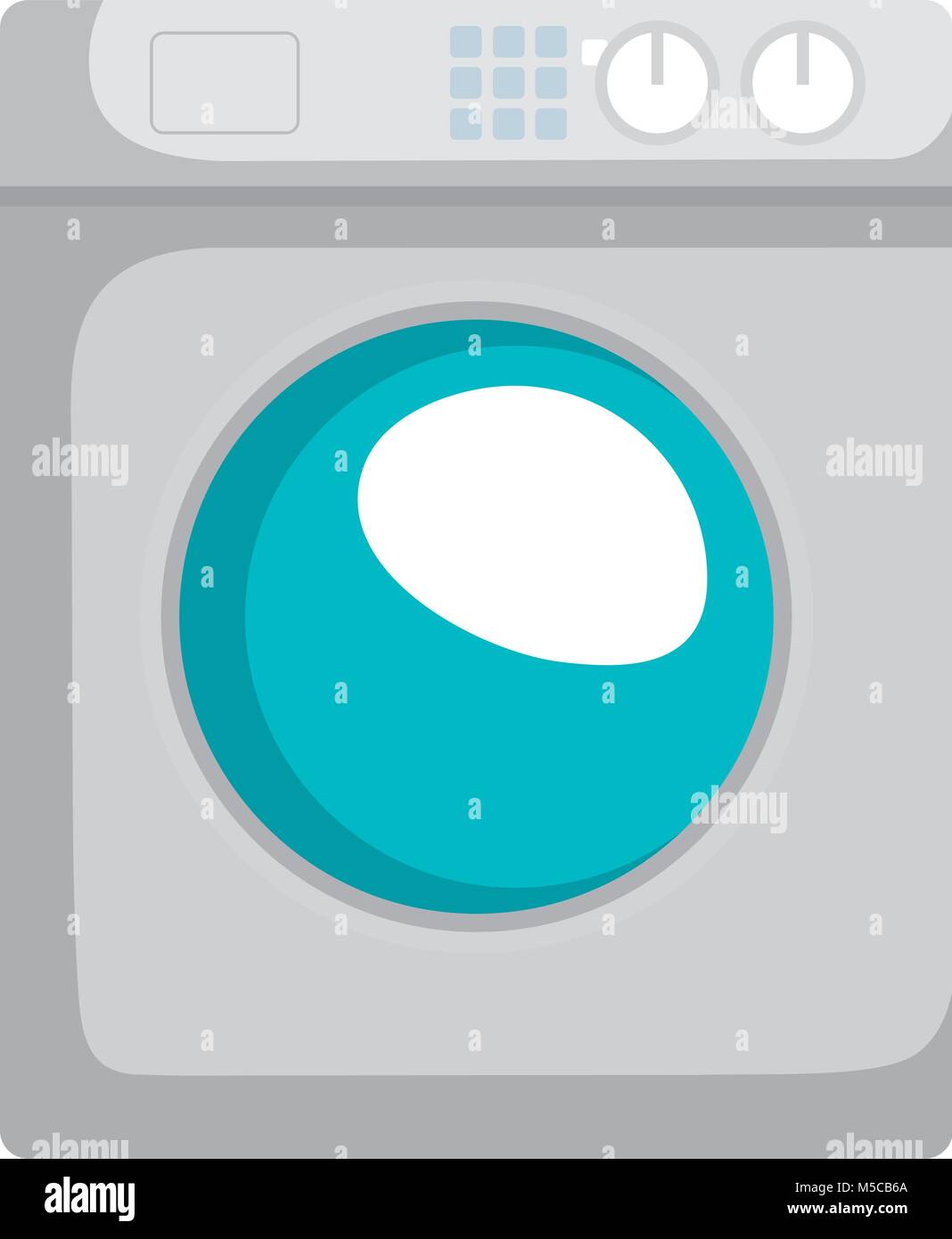 Interior image of washing machine Stock Vector Images - Alamy