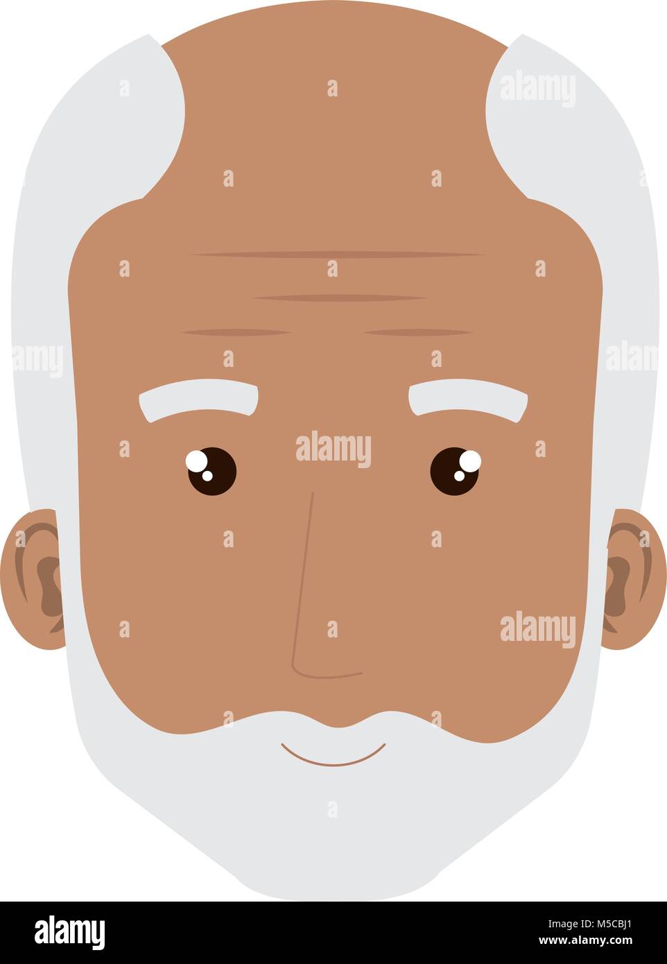 cute grandfather head avatar character Stock Vector Image & Art - Alamy