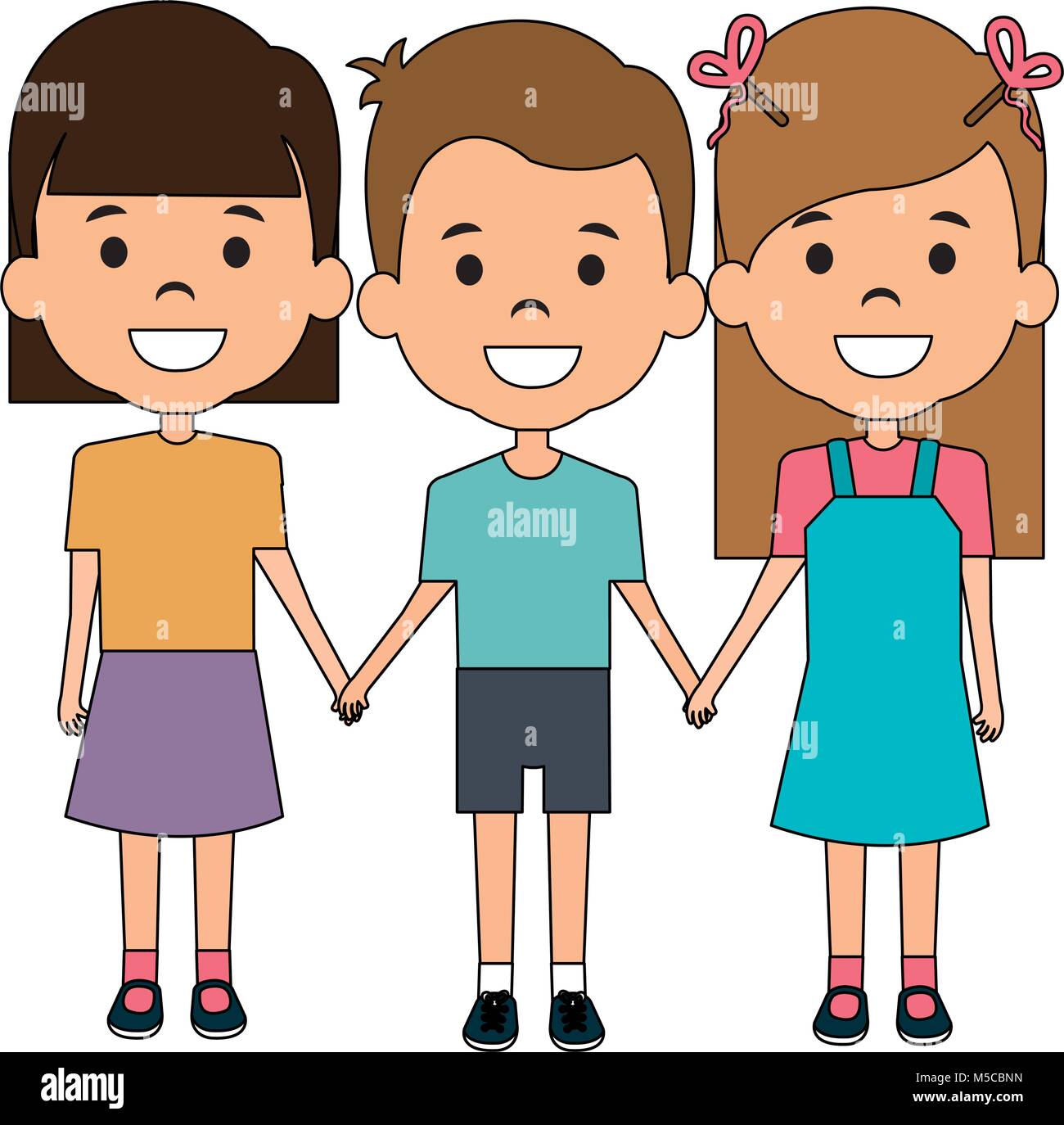 group of kids avatars characters Stock Vector Image & Art - Alamy