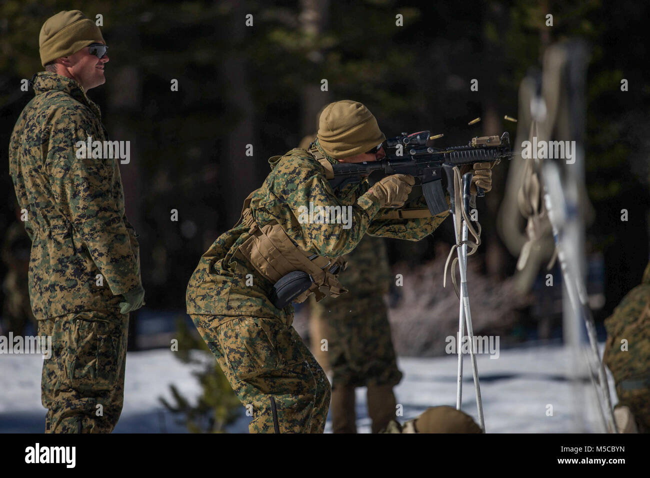 U.S. Marines with Kilo Company, 3rd Battalion, 8th Marine Regiment, 2nd ...