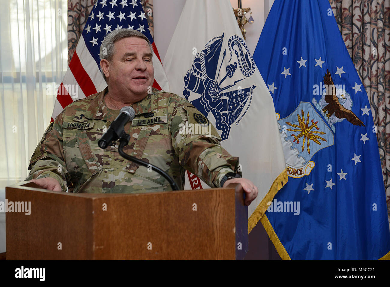 U.S. Army Col. Darrell Thomsen Jr., Fort Eustis deputy garrison ...