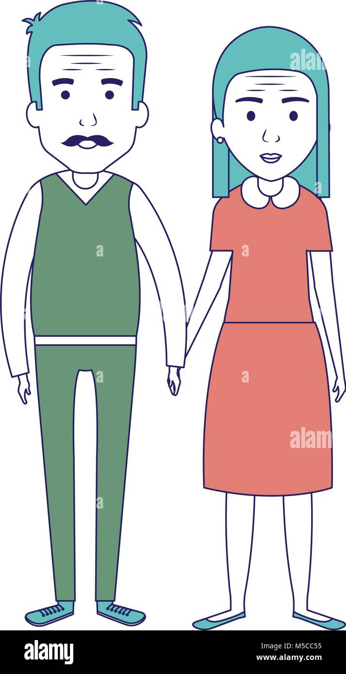 Cartoon characters beautiful mother Stock Vector Images - Alamy