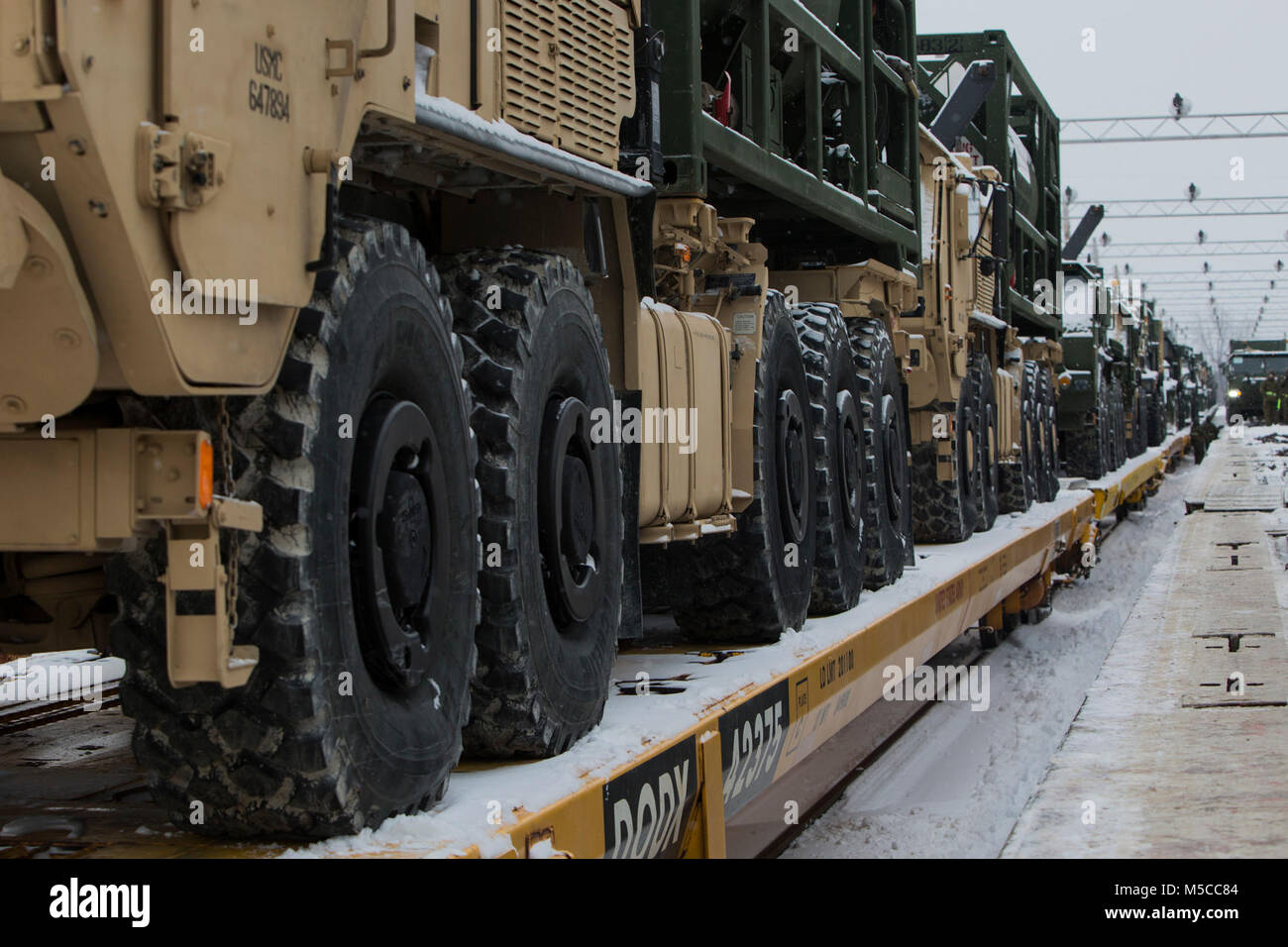 U.S. Marines with 2d Combat Engineer Battalion (CEB), 2d Marine ...