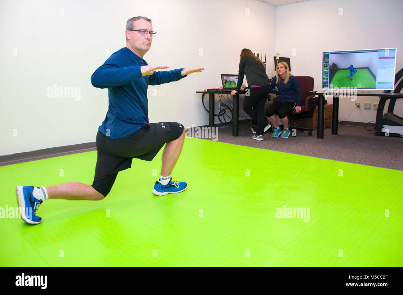 Darryn Bryant, a research physiologist at the United States Air Force ...