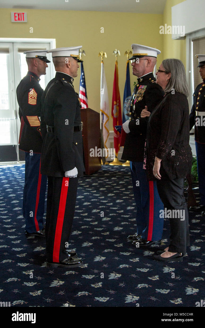 U.S. Marine Corps CWO5 Christian P. Wade, gunner, 2nd Marine Division ...