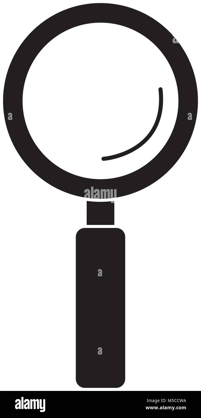 search magnifying glass icon Stock Vector Image & Art - Alamy