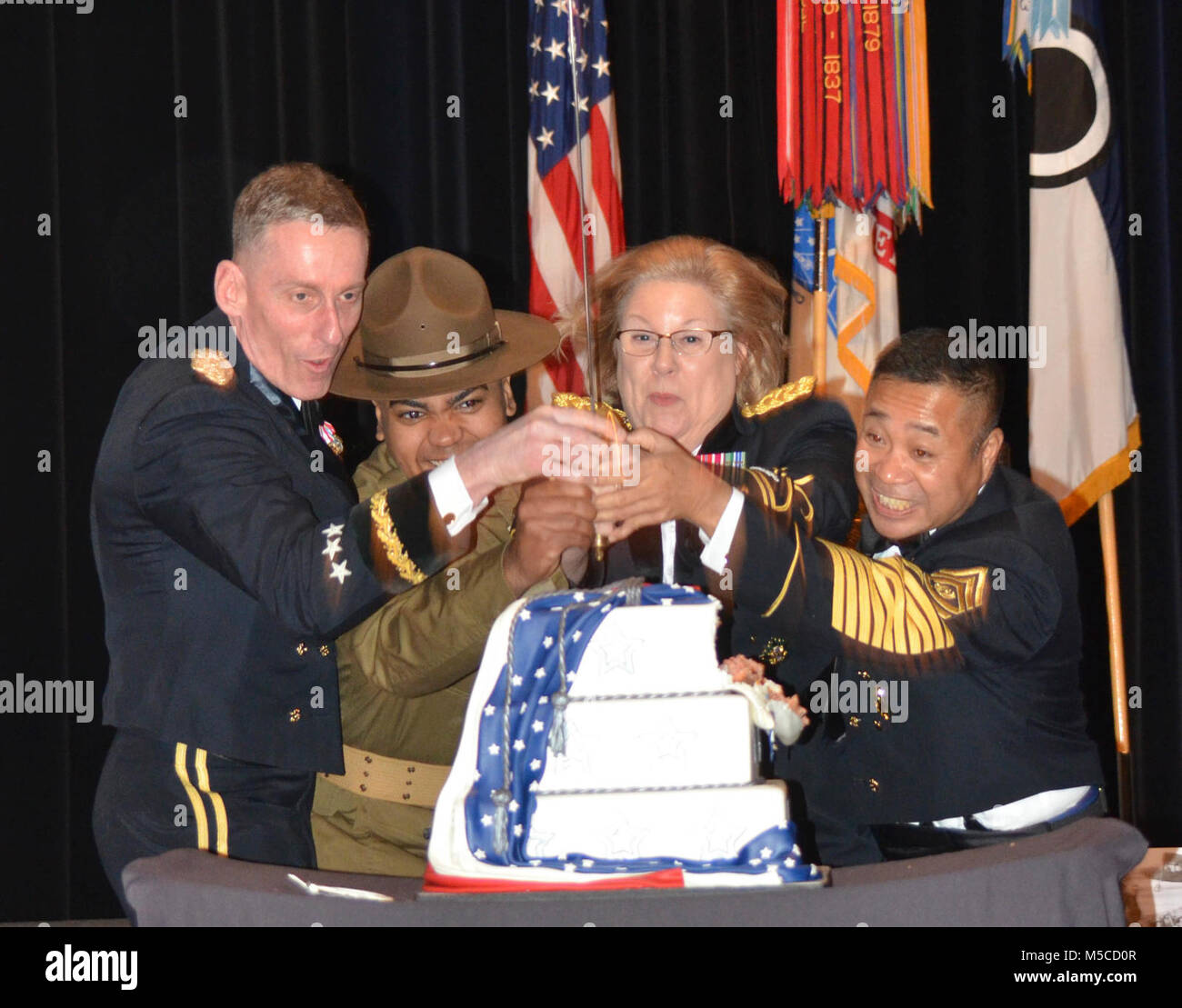 First battalion command infantry hi-res stock photography and images ...