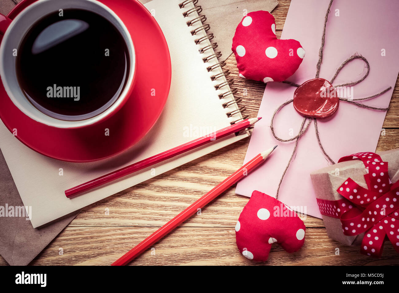 Writing love confession Stock Photo - Alamy