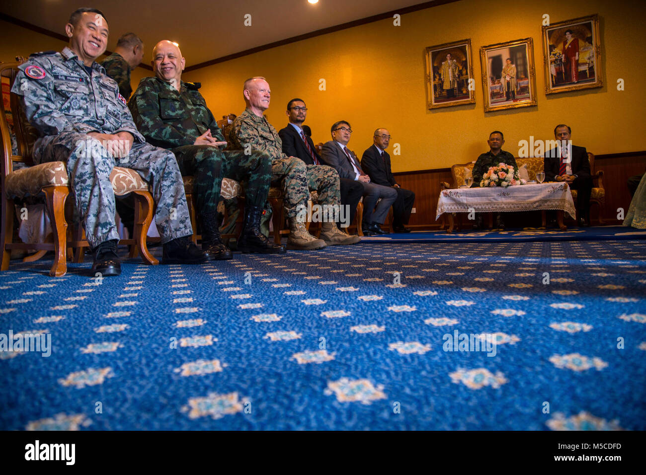 U.S. Marine Corps Lt. Gen. Lawrence D. Nicholson, commanding general ...