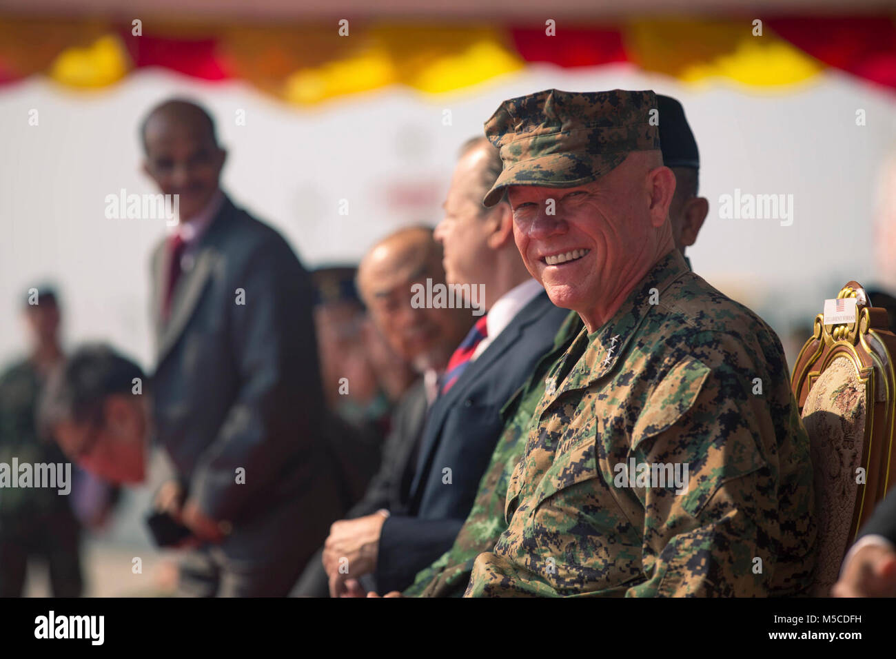 U.S. Marine Corps Lt. Gen. Lawrence D. Nicholson, commanding general ...