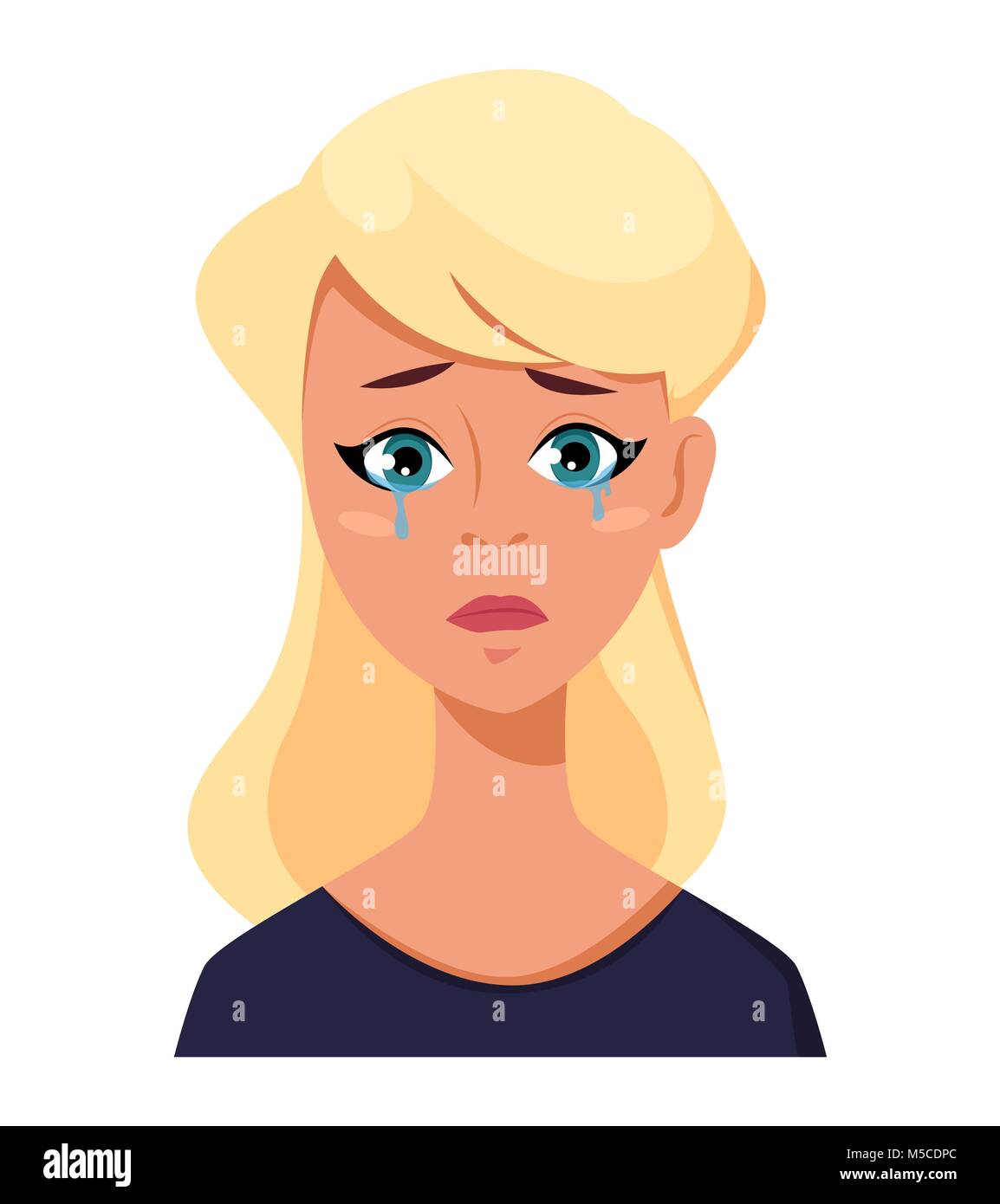 The weeping woman Cut Out Stock Images & Pictures - Alamy