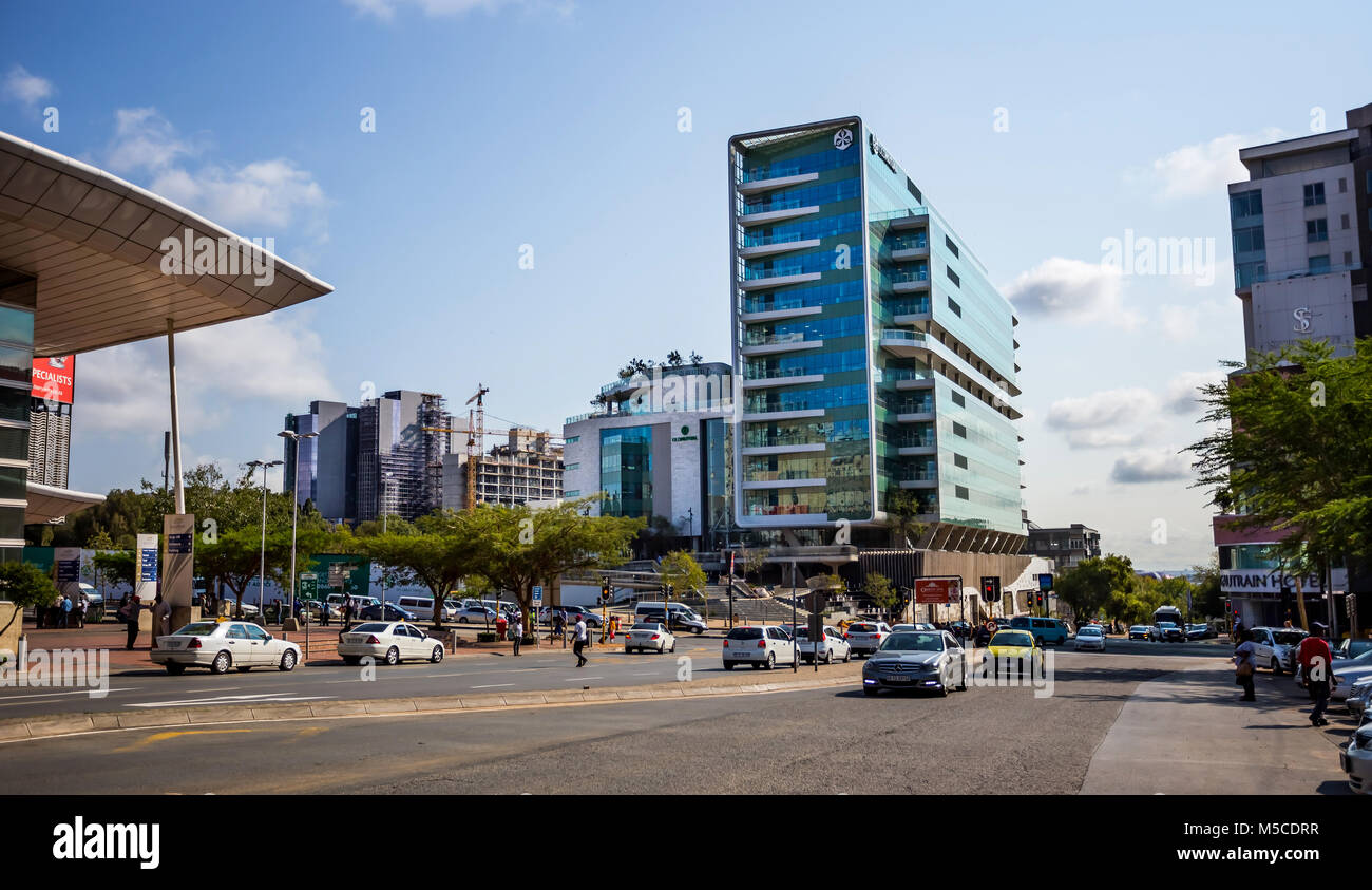 Gauteng road sign hi-res stock photography and images - Alamy