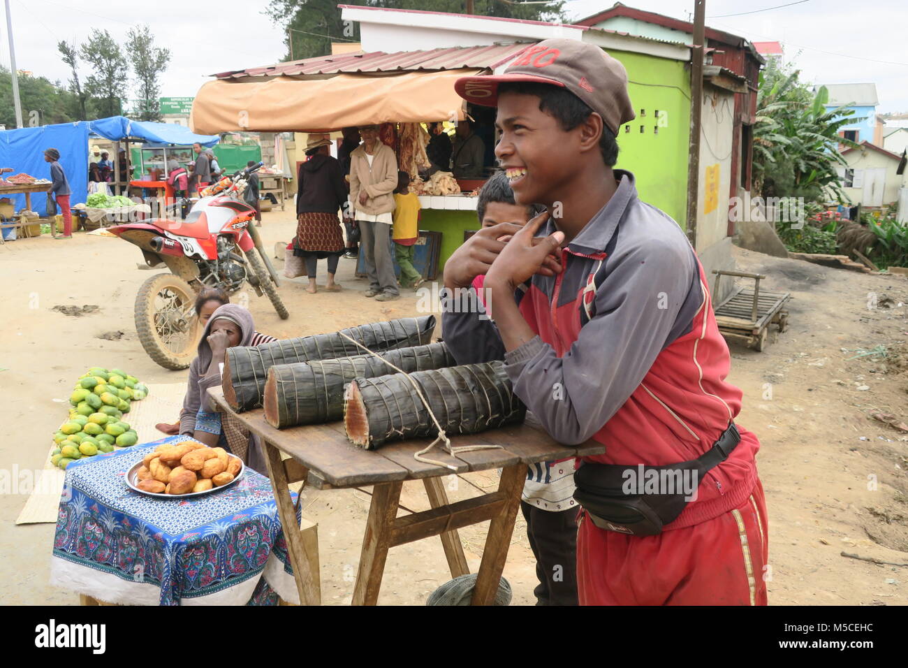 Native local human, Madagascar Stock Photo - Alamy