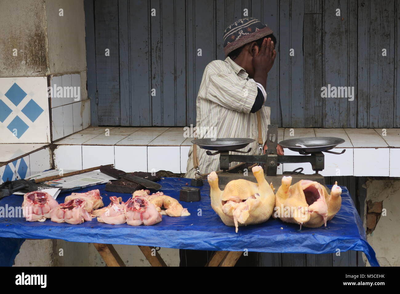 Native local human, Madagascar Stock Photo - Alamy