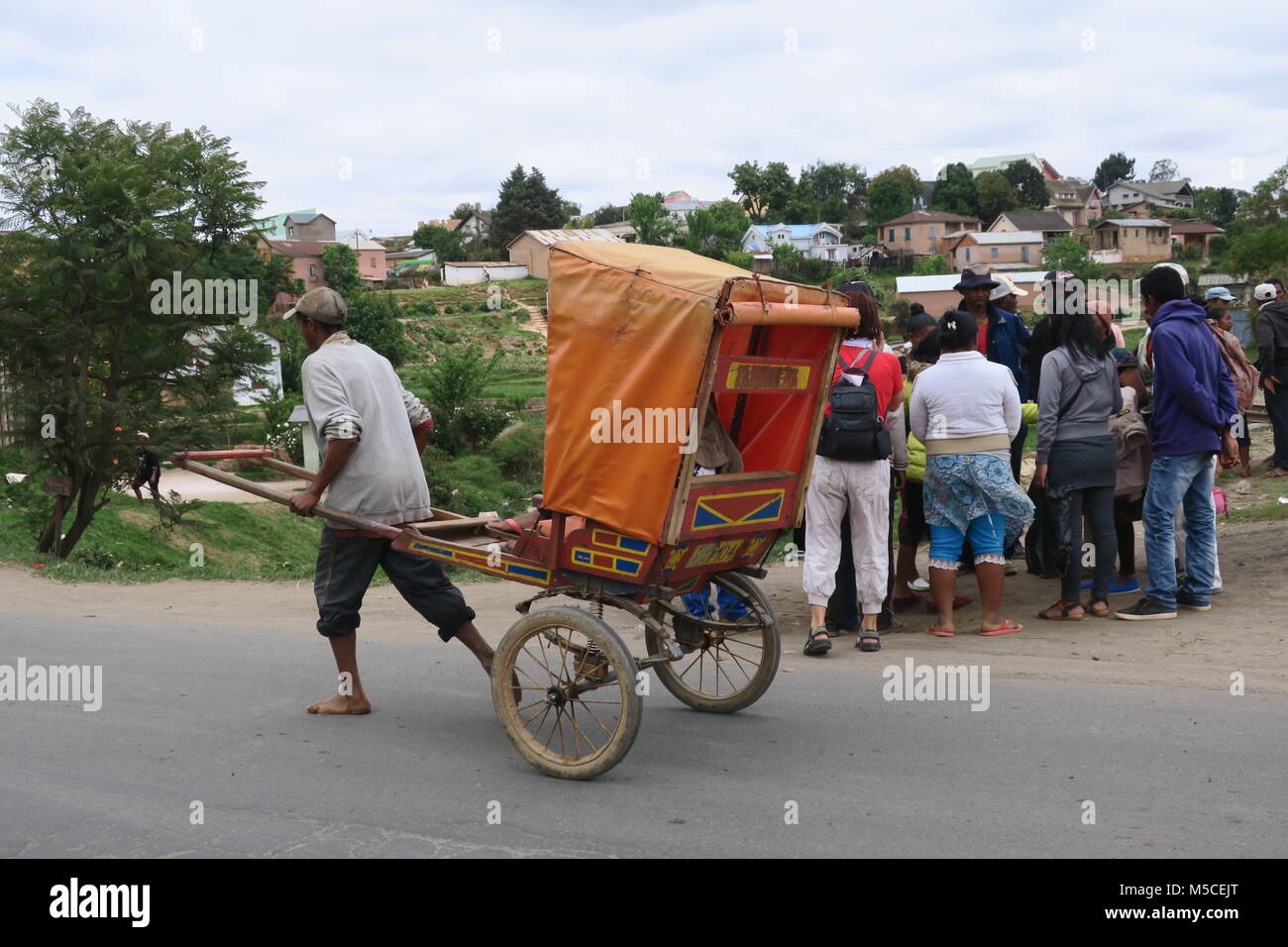 Native local human, Madagascar Stock Photo - Alamy