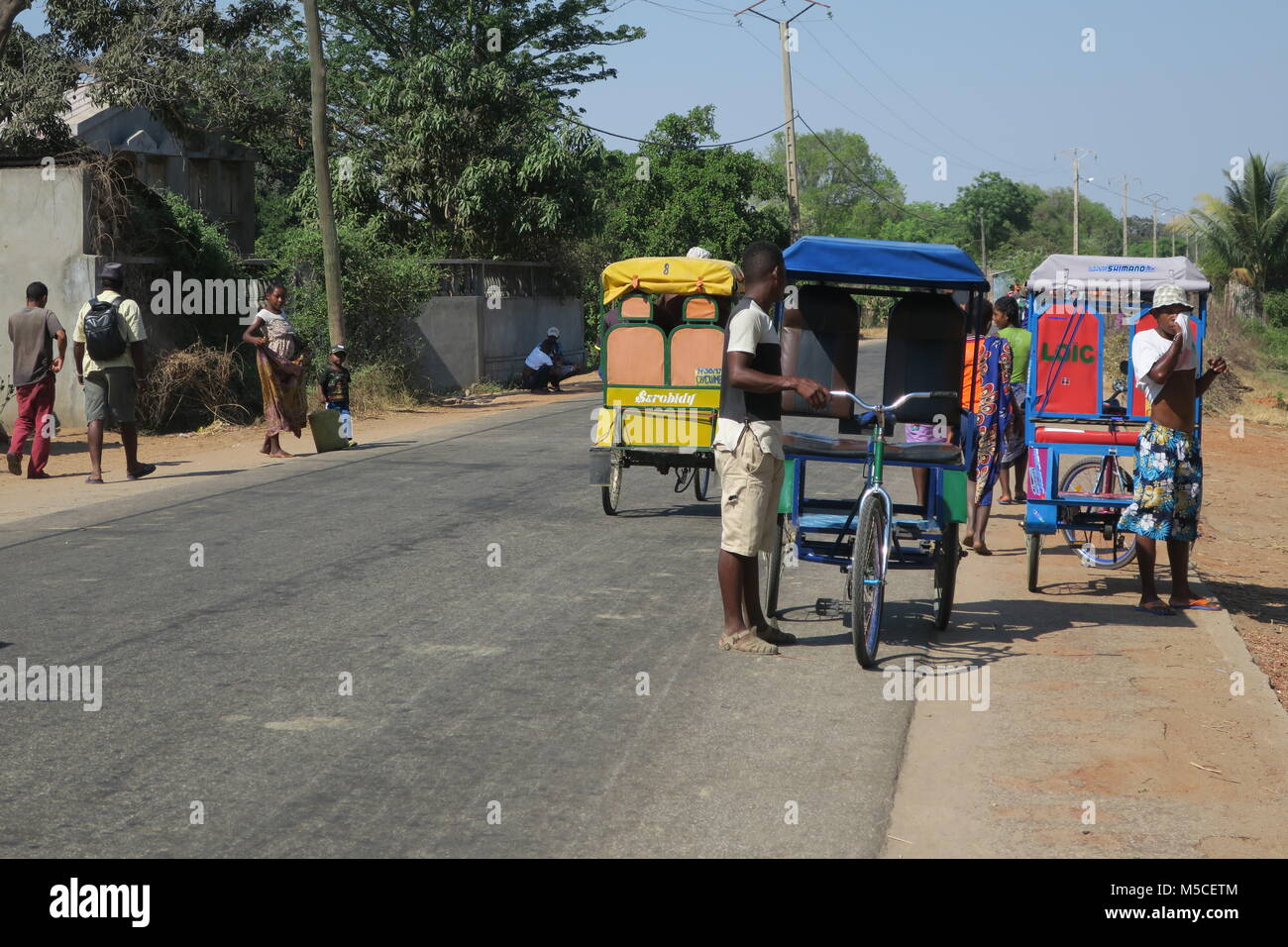 Native local human, Madagascar Stock Photo - Alamy