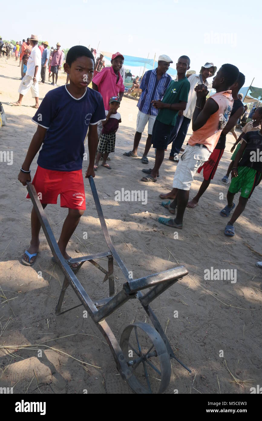 Native local human, Madagascar Stock Photo - Alamy