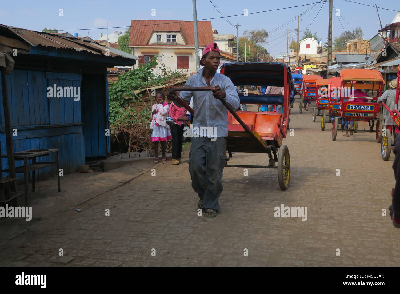 Native local human, Madagascar Stock Photo - Alamy