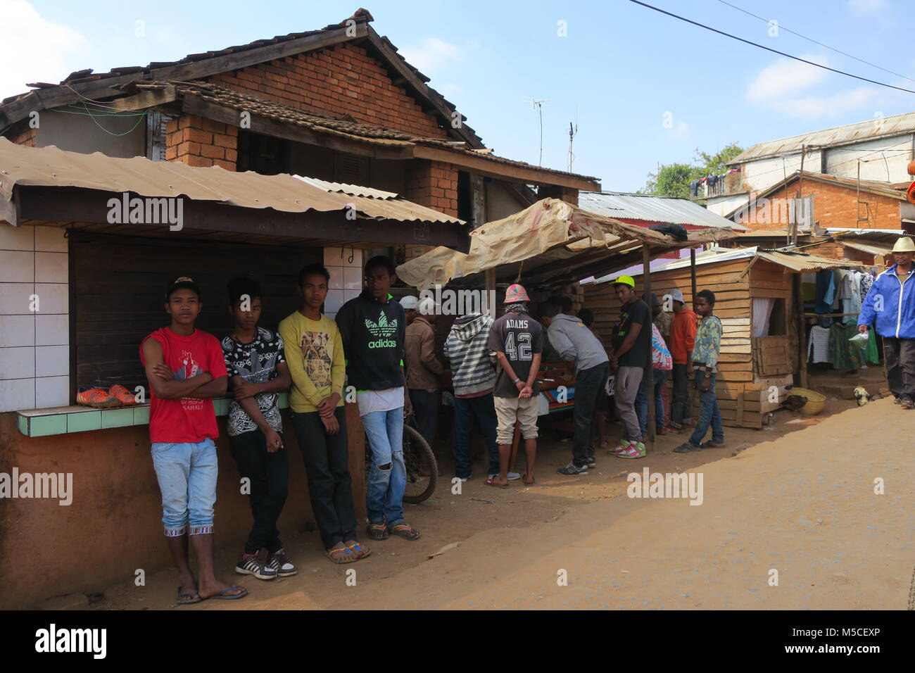Native local human, Madagascar Stock Photo - Alamy