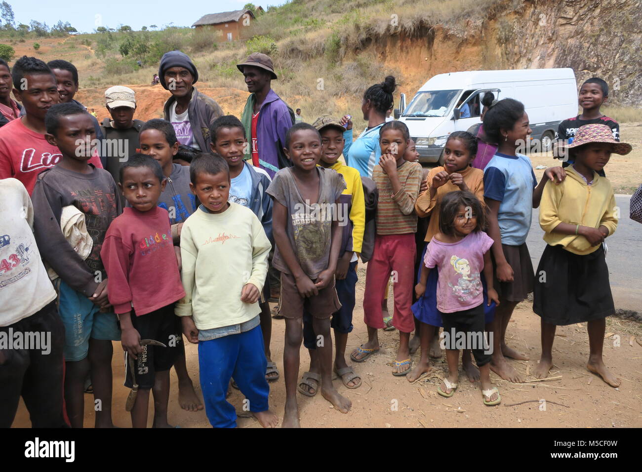 Kind Malagasy native, countryside of Madagascar Stock Photo - Alamy