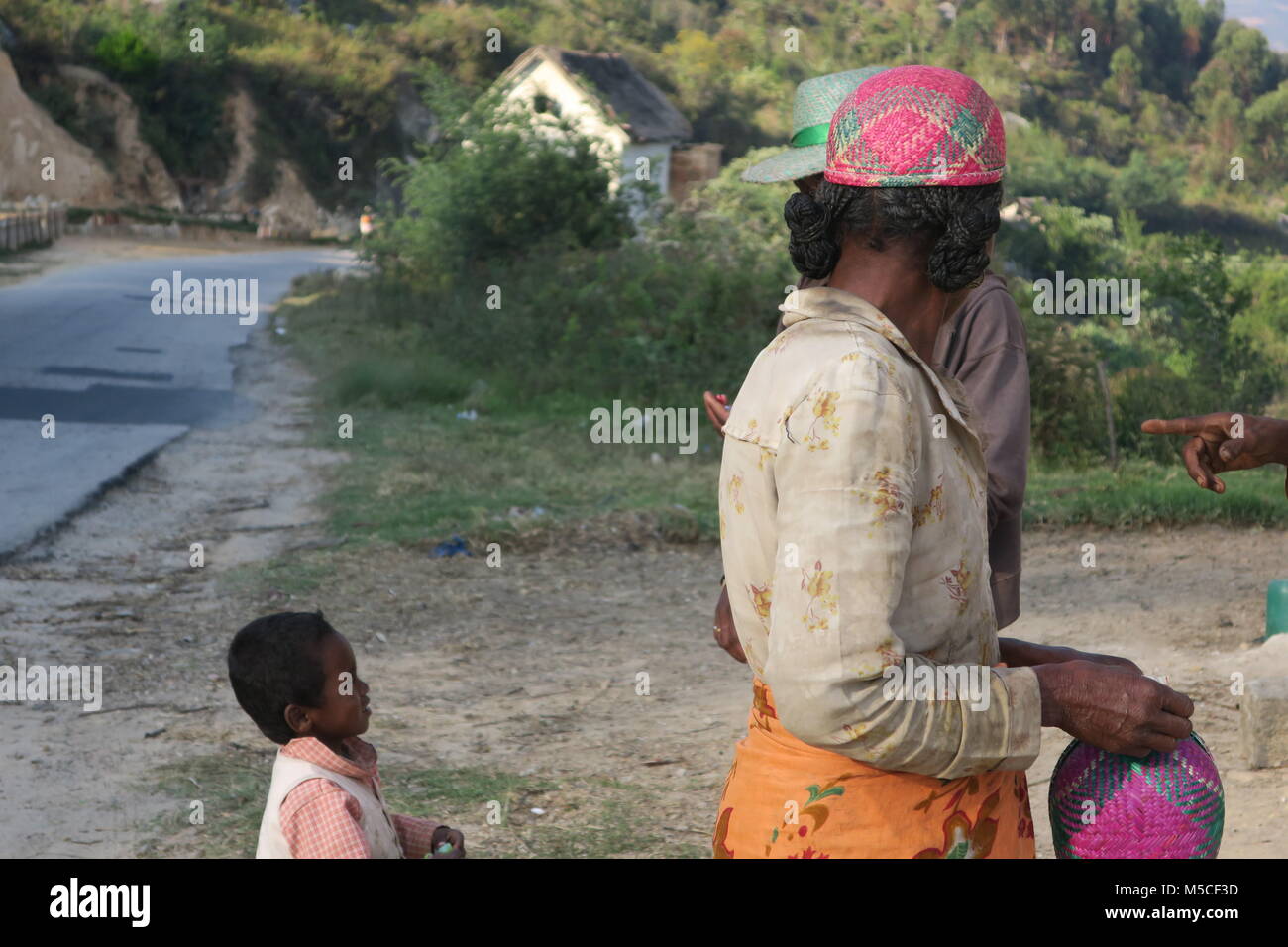 Betsileo tribe member, at Marina ,Madagascar Stock Photo - Alamy