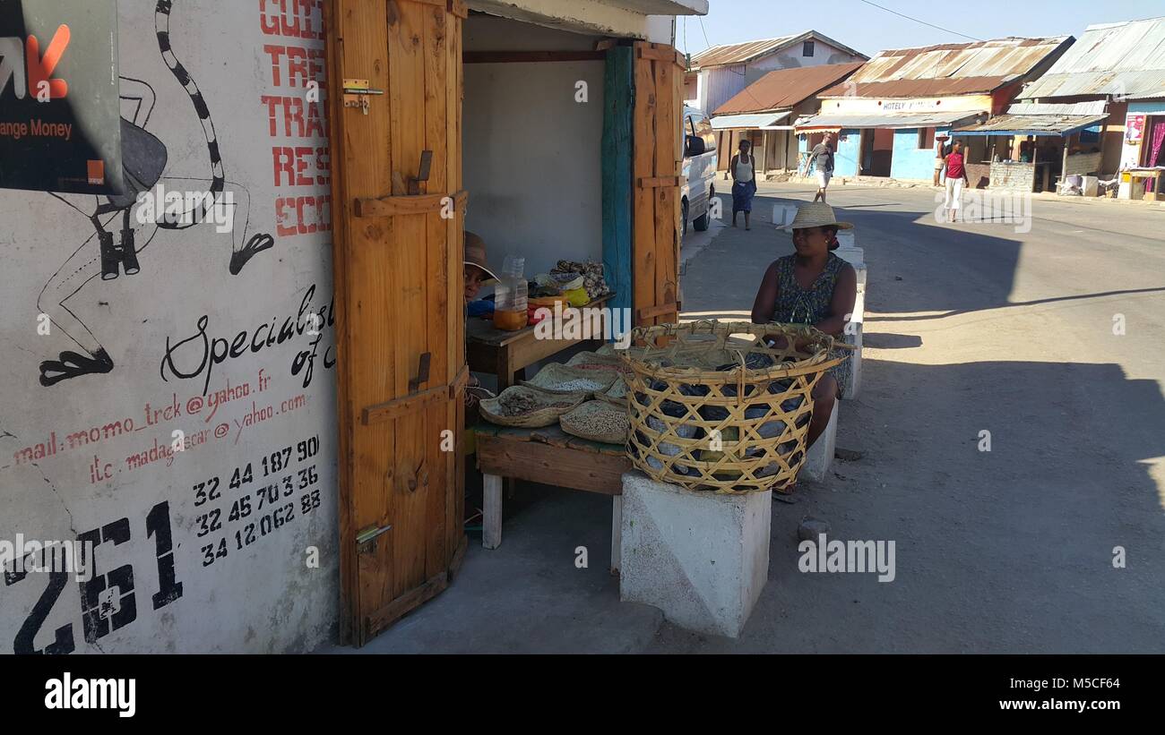Native local human, Madagascar Stock Photo - Alamy