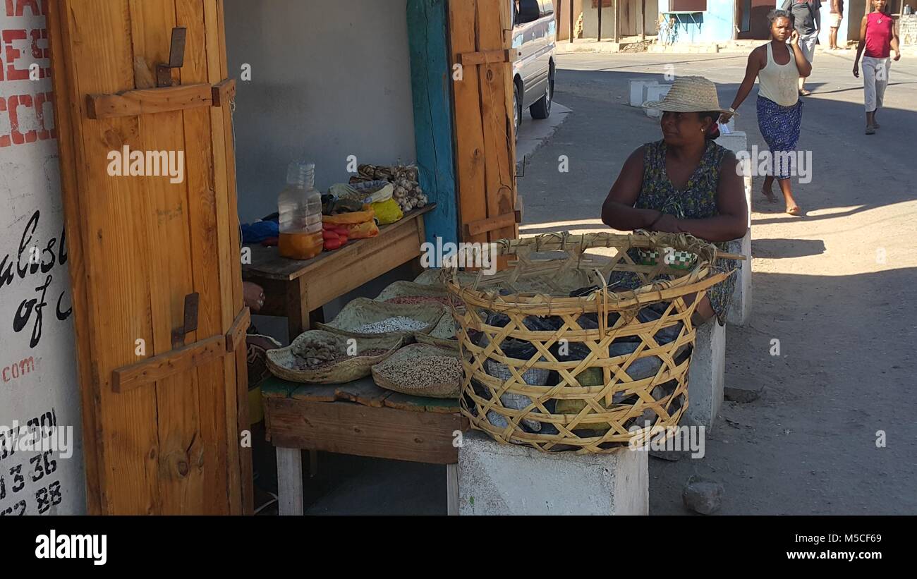 Native local human, Madagascar Stock Photo - Alamy