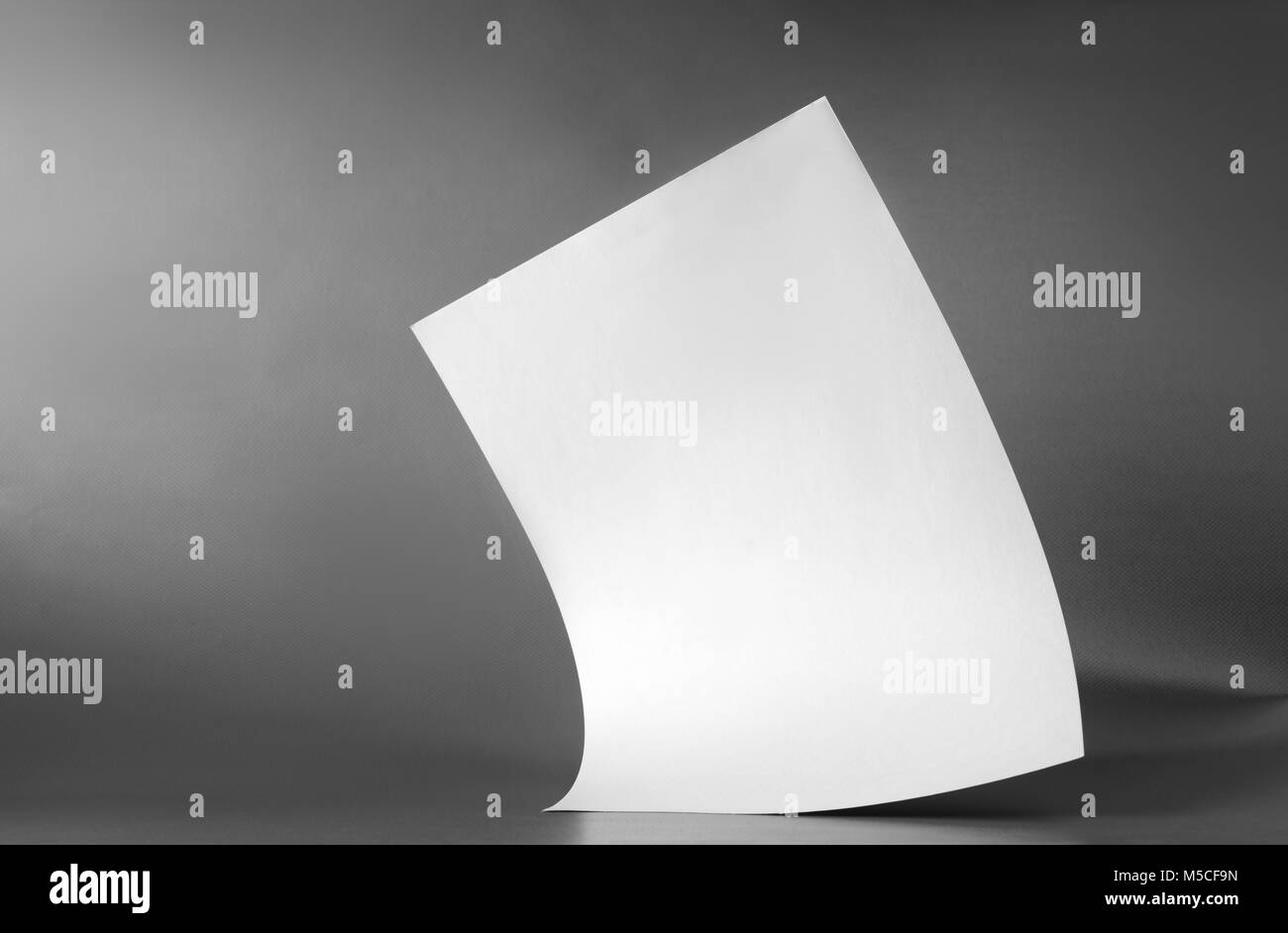 Sheet of paper on the table Stock Photo - Alamy