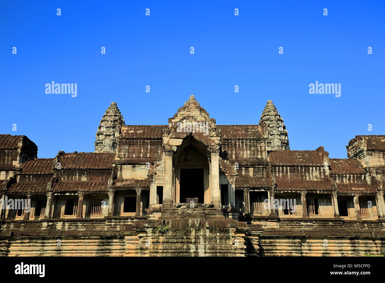 rear gate-angkor wat Stock Photo - Alamy