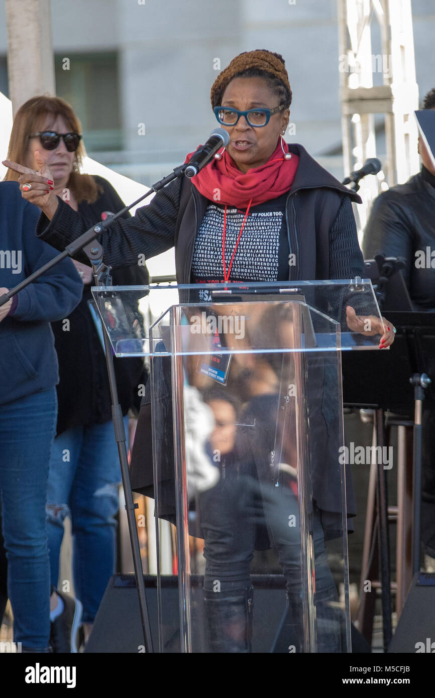Los Angeles Women's March Featuring: Kimberle Williams Crenshaw Where ...
