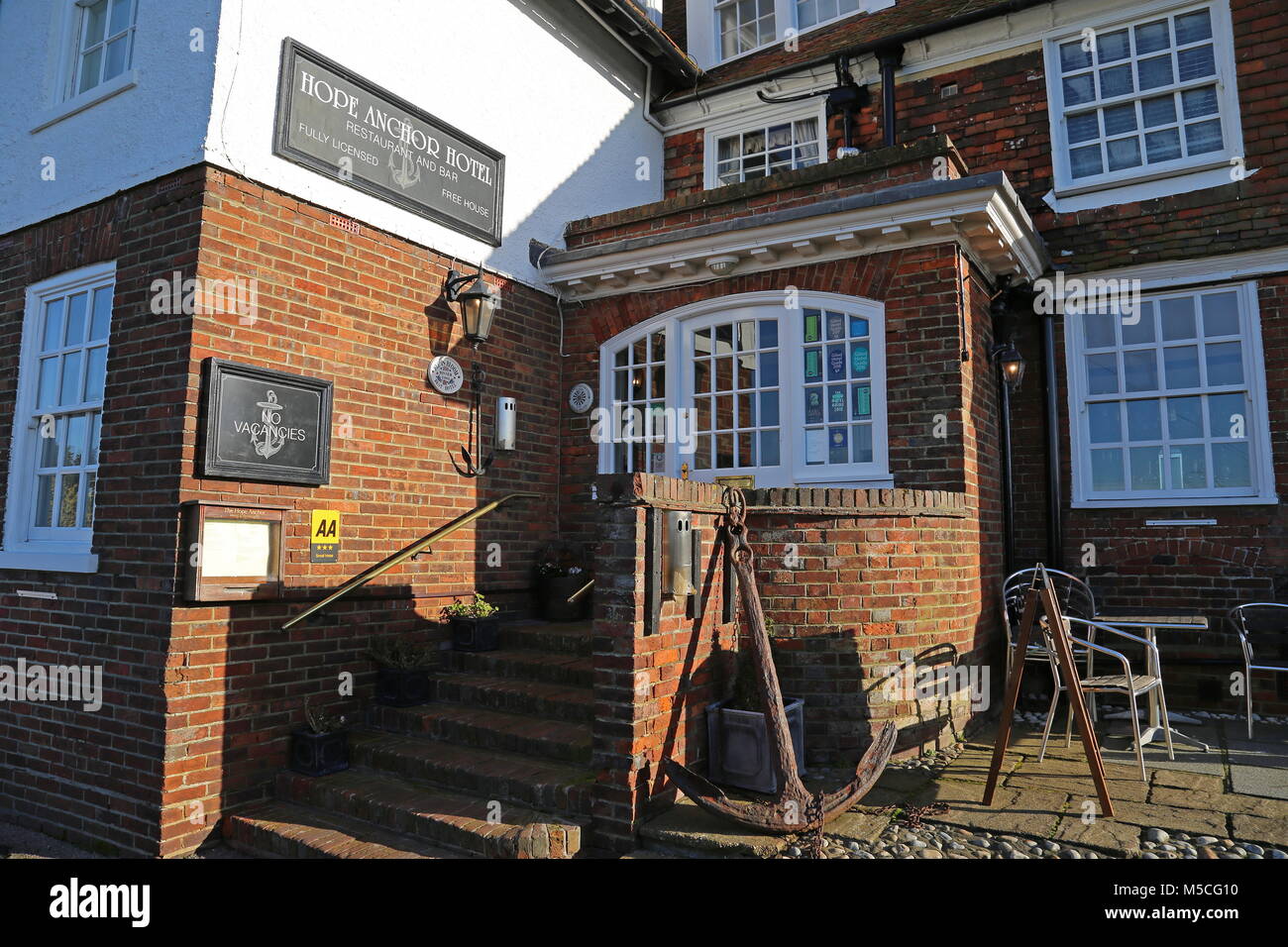 Hope Anchor Hotel Watchbell Street Rye East Sussex England Great Britain United Kingdom