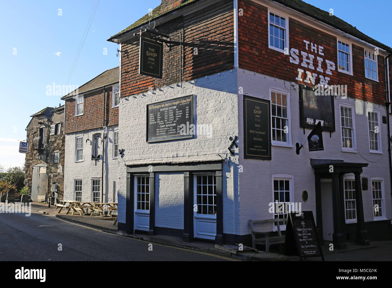 Ship Inn, The Strand, Rye, East Sussex, England, Great Britain, United ...
