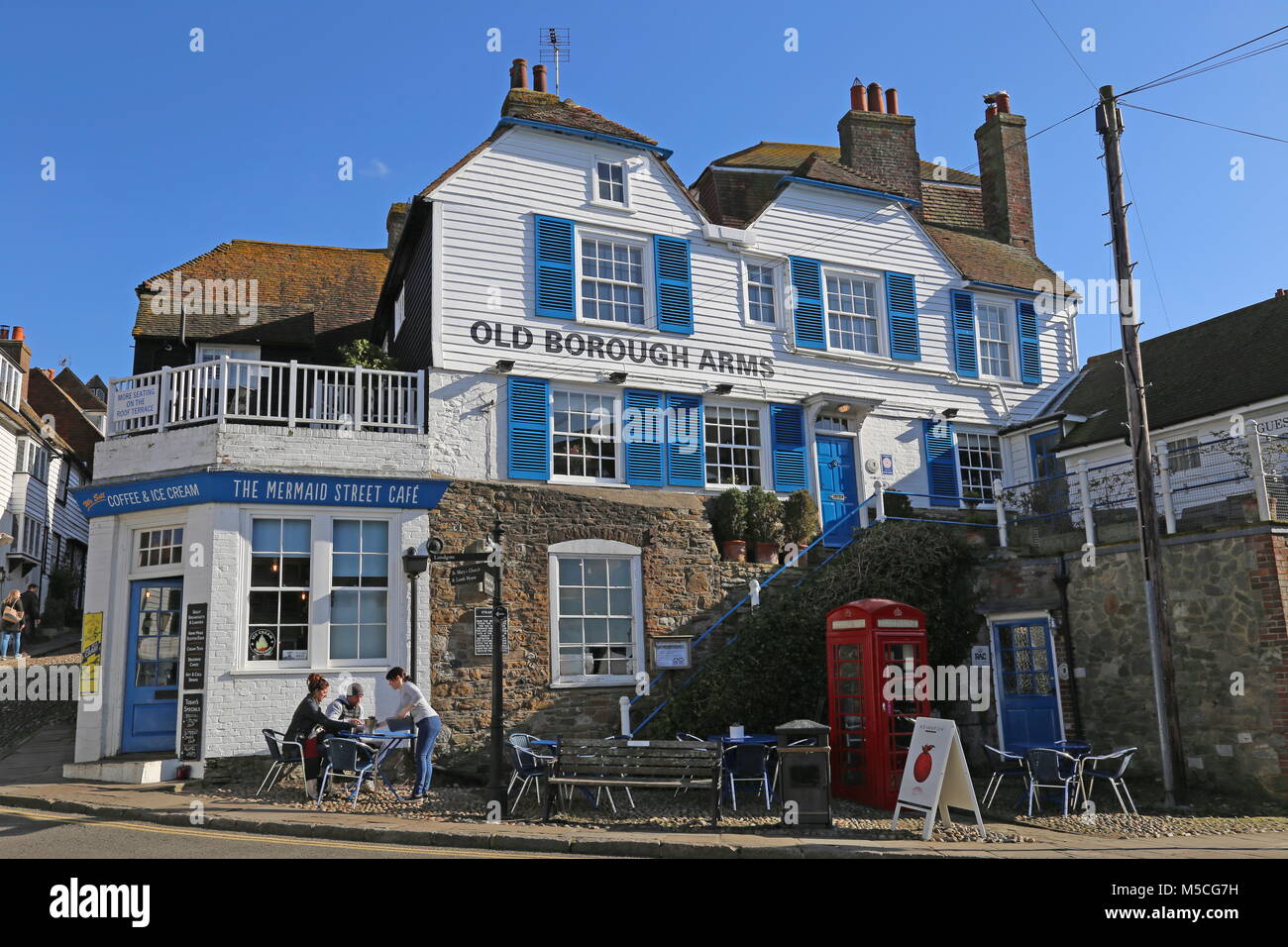 Old Borough Arms The Strand Rye East Sussex England Great Britain United Kingdom Uk