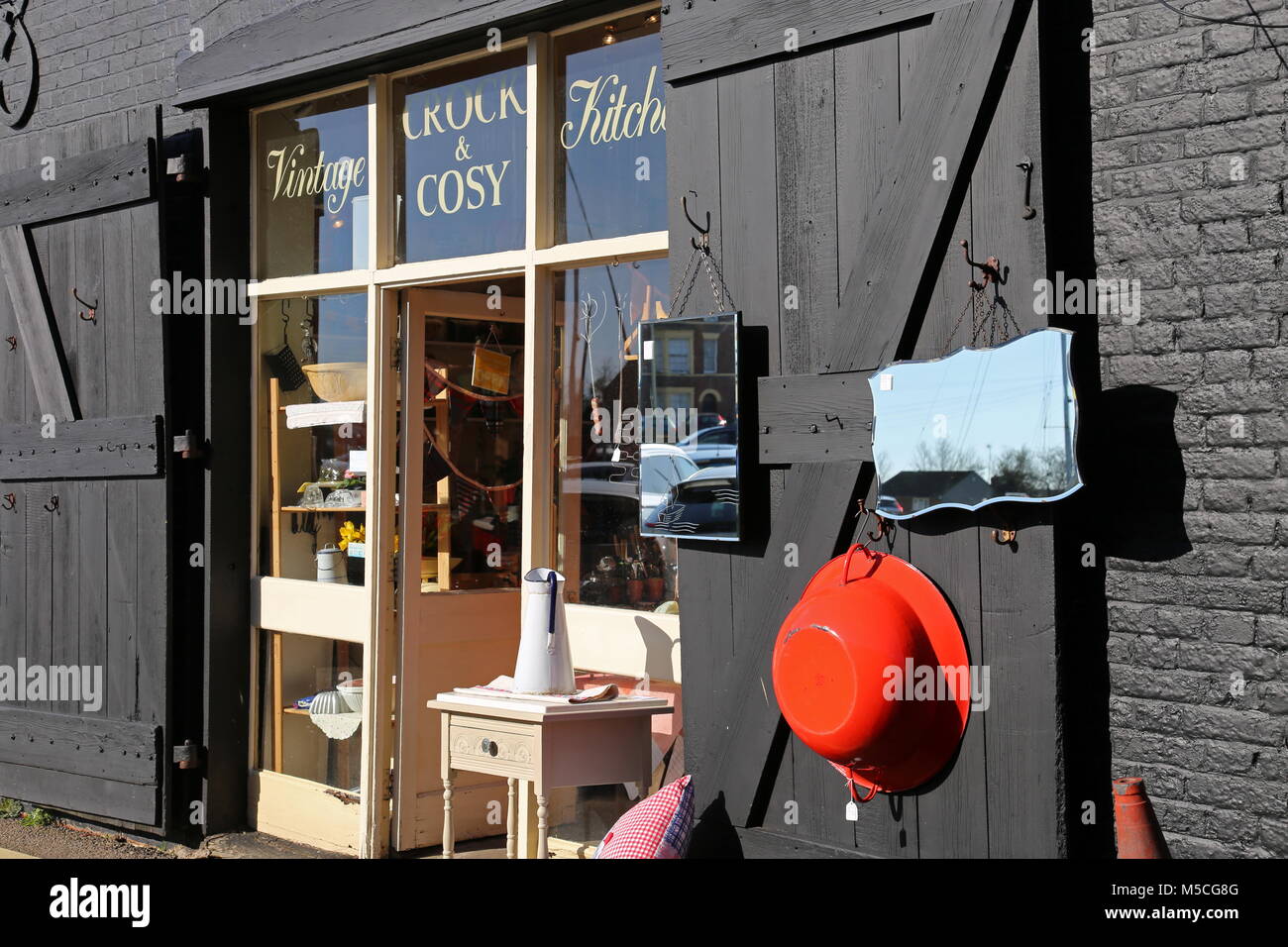 Crock & Cosy antique shop, The Strand, Rye, East Sussex, England, Great ...