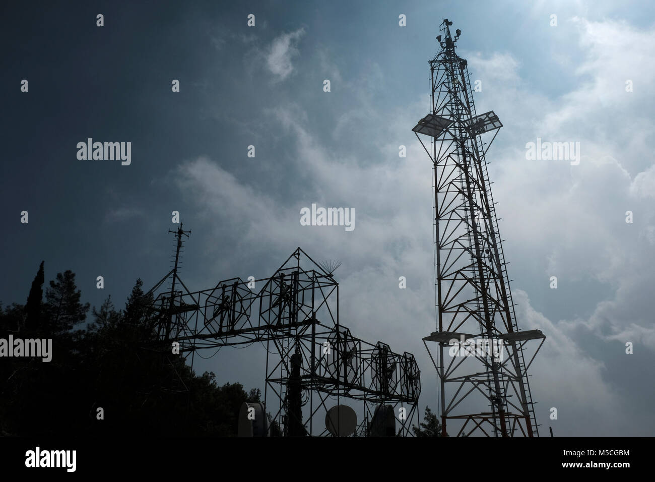 A signal intelligence–gathering installation of Unit 8200 an Israeli ...