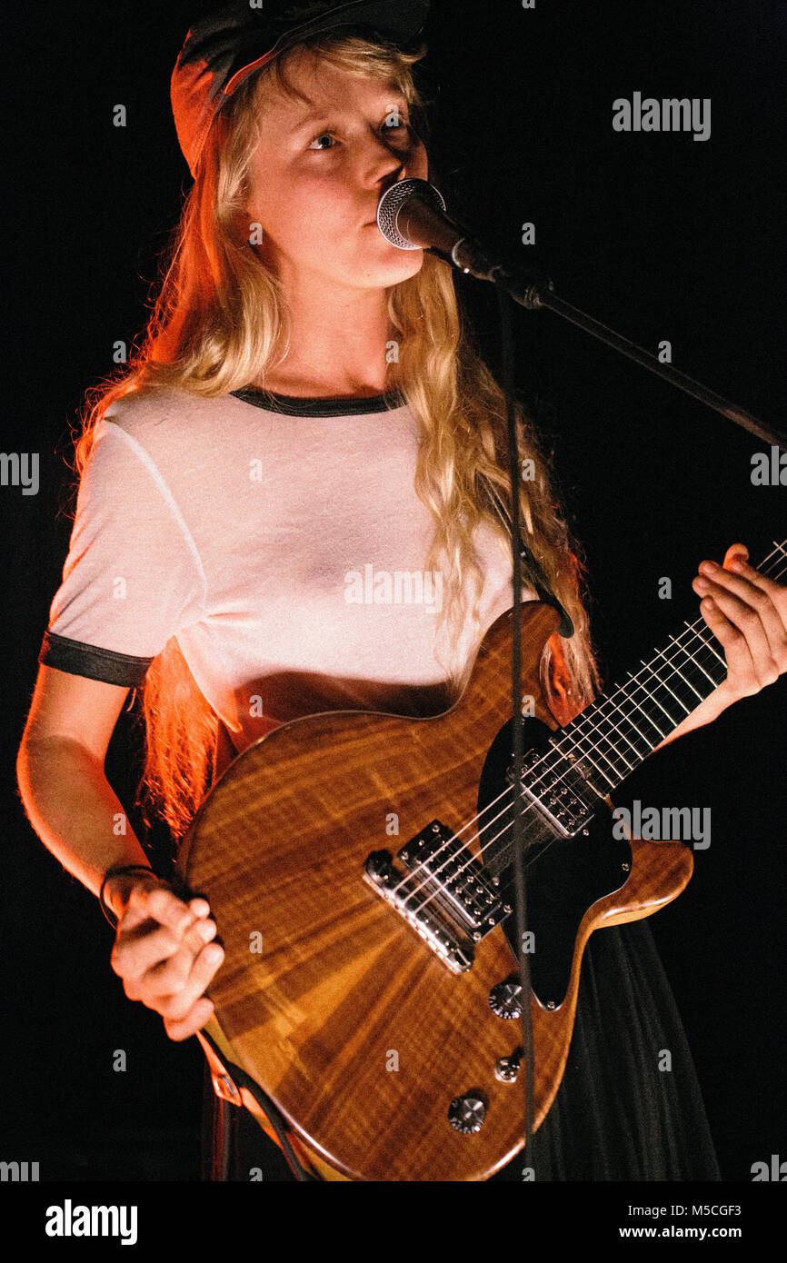 Denmark, Copenhagen - February 19, 2018. The South African singer and ...