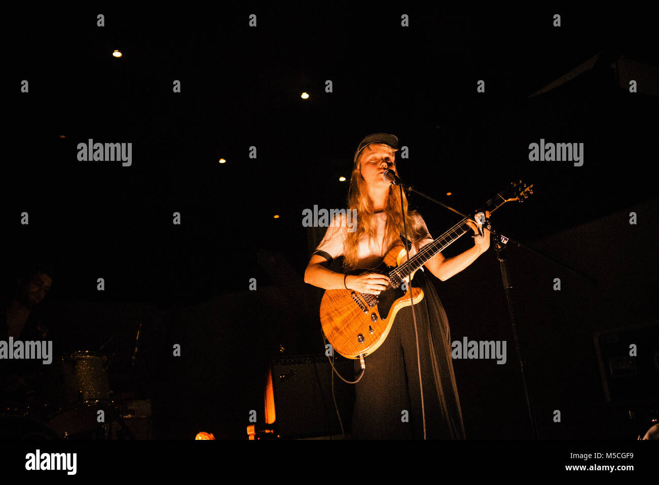 Denmark, Copenhagen - February 19, 2018. The South African singer and ...