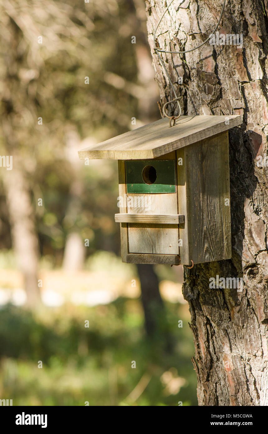 Rustic nestbox hi-res stock photography and images - Alamy