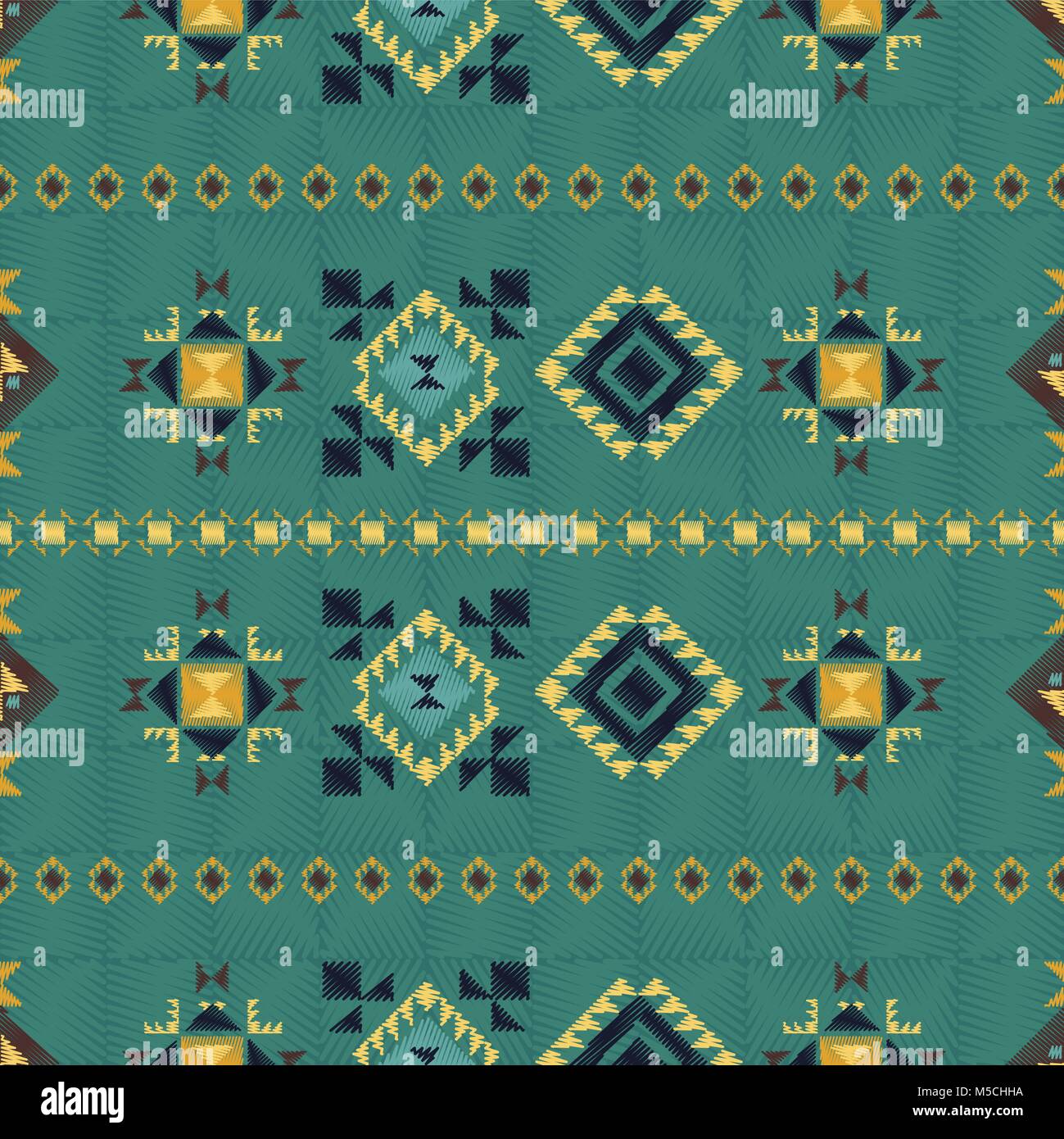 Geometric ethnic seamless pattern Stock Vector Image & Art - Alamy